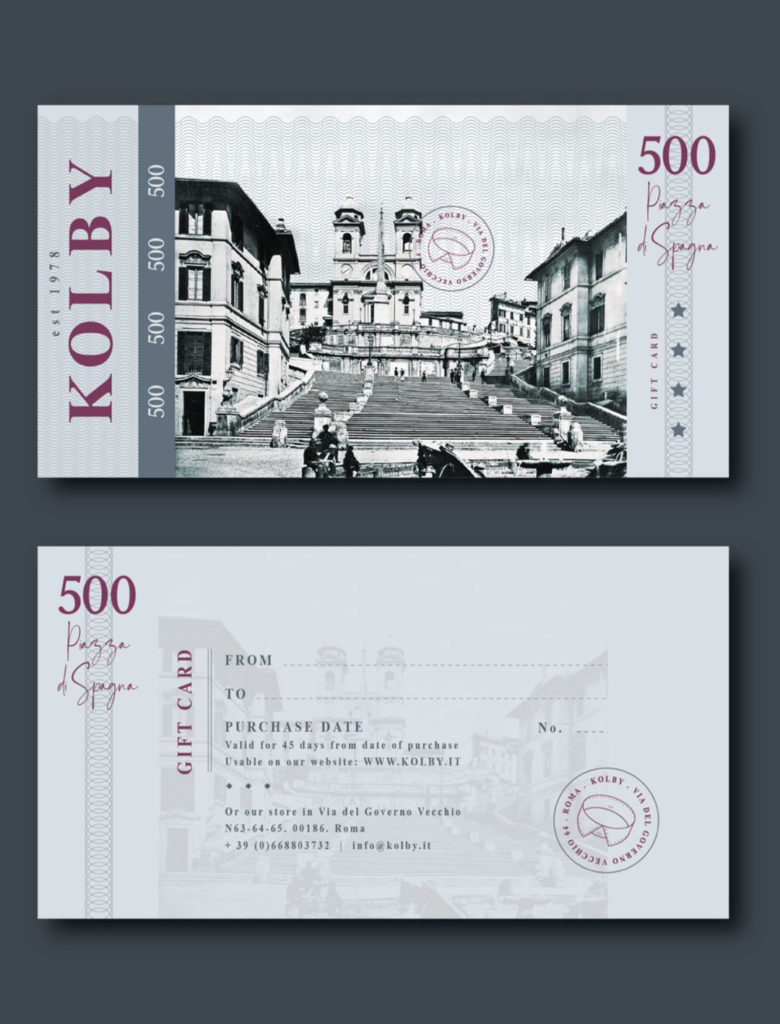 Gift Card Spanish Steps Kolby gift-card-spanish-steps-kolby